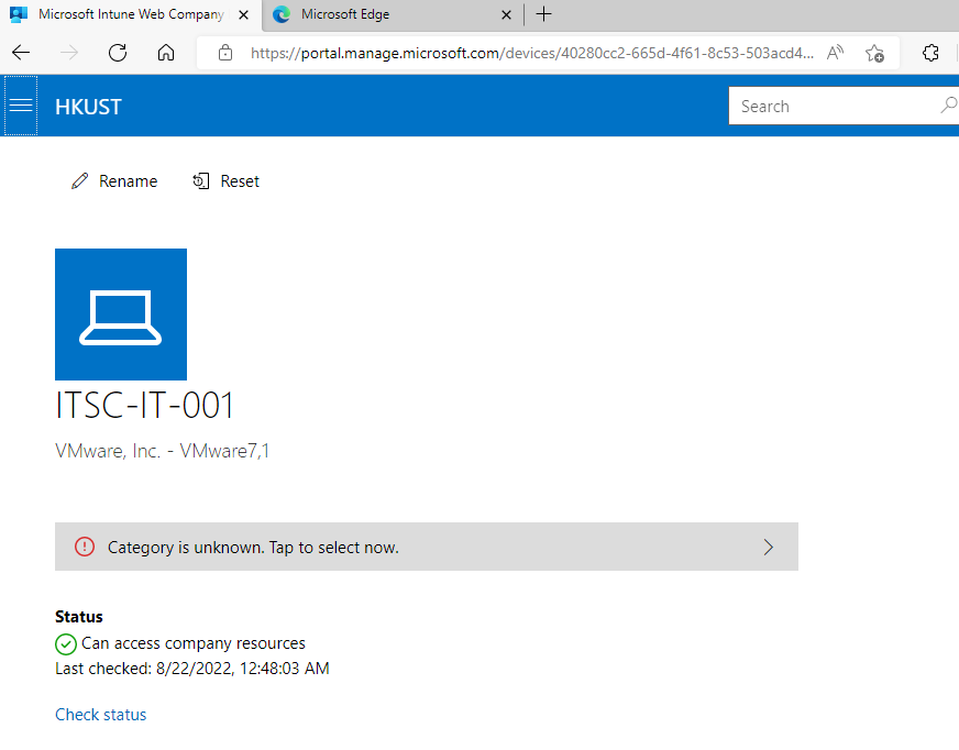 Guide for setting up new device to join AAD with Microsoft Endpoint ...