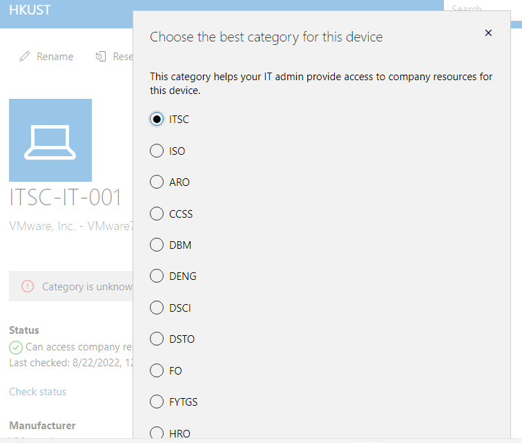 Guide for setting up new device to join AAD with Microsoft Endpoint ...